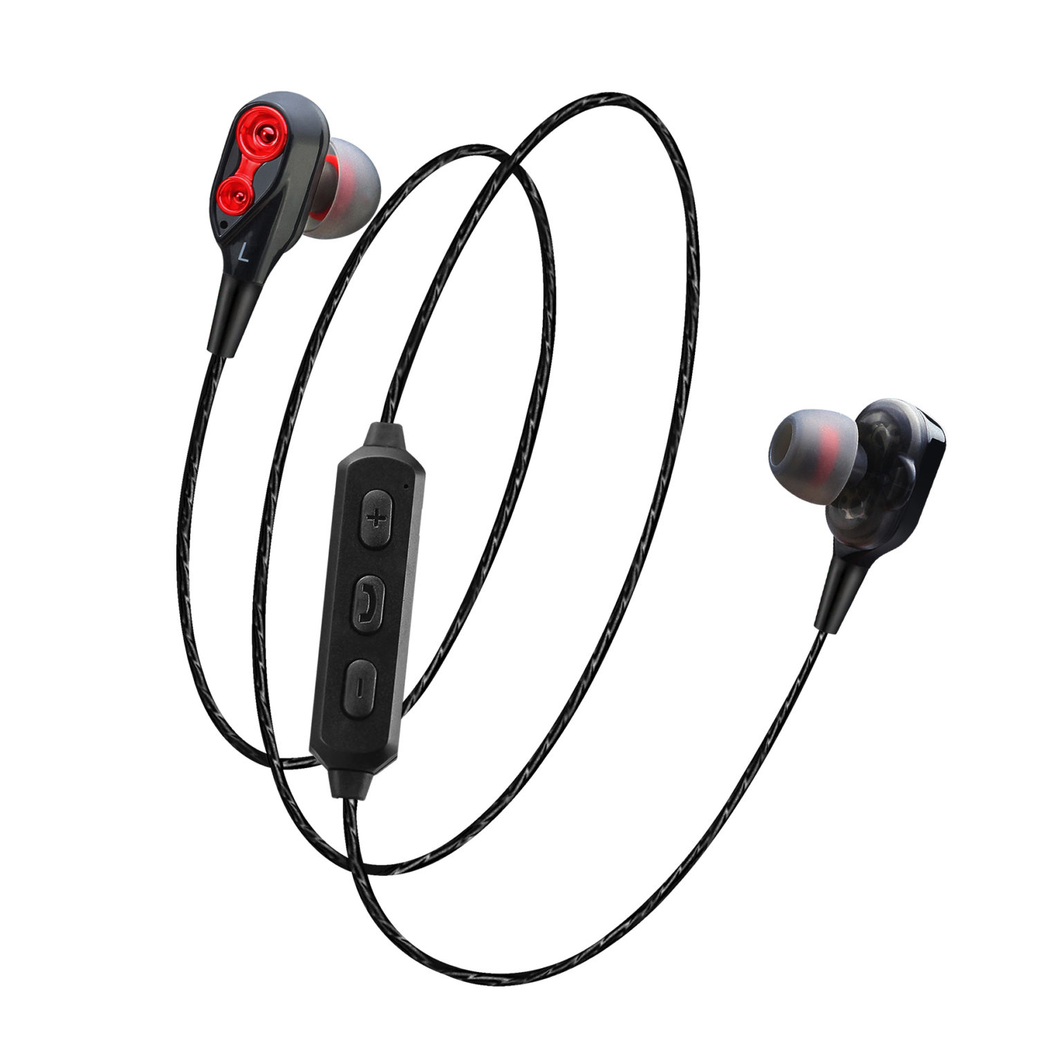 Bluetooth 5.0 Dual Dynamic Drivers Stereo Earphone – Hytac