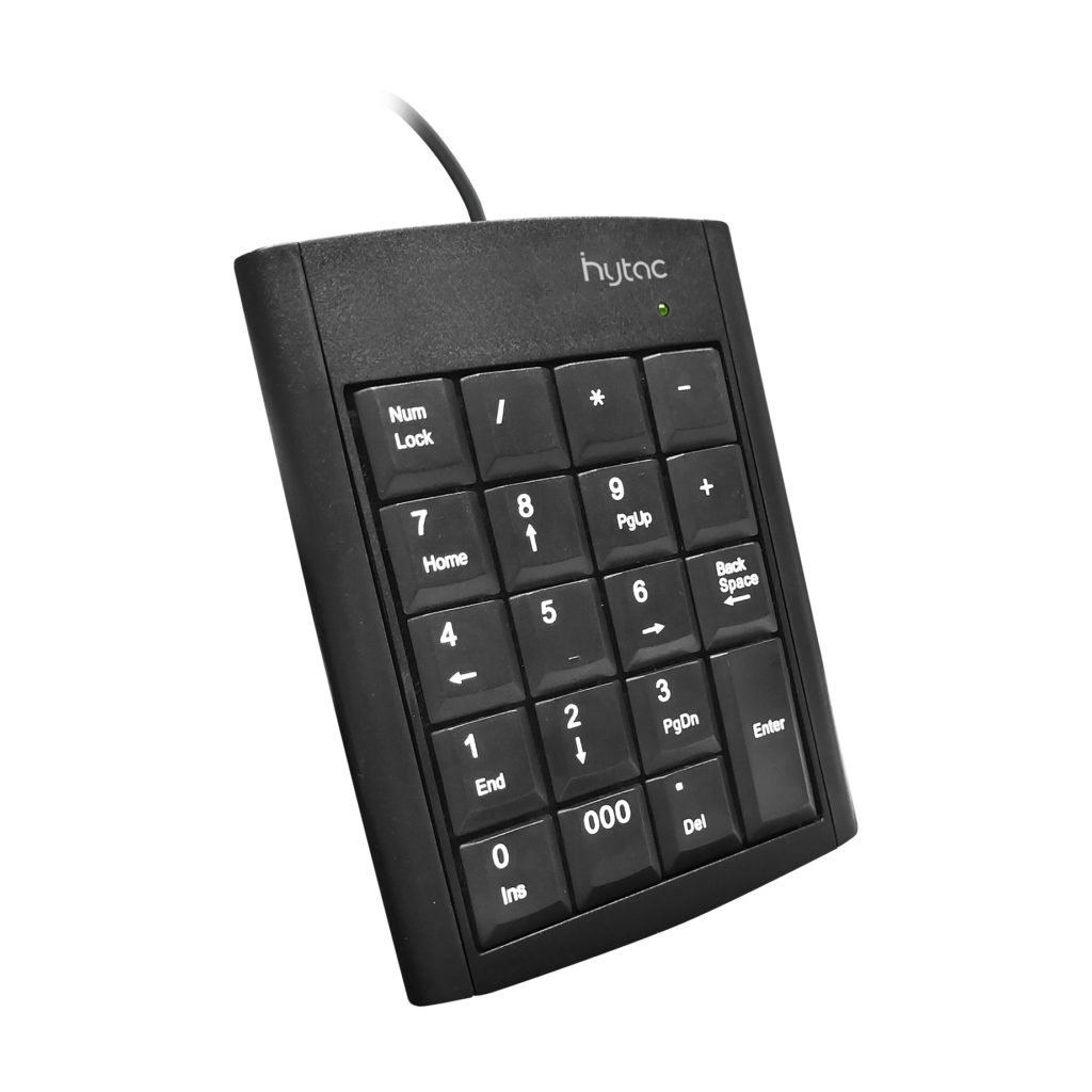 USB 2.0 Slim Numeric Keypad – RapidNum – Hytac